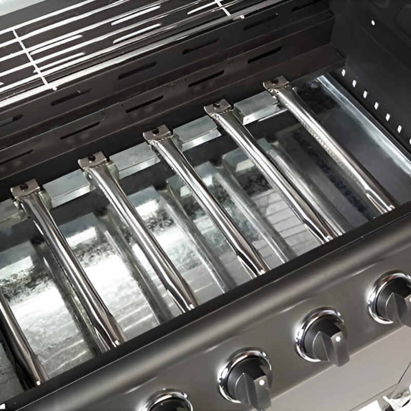 CosmoGrill Pro 6+1 Gas Barbecue | 6 Burner Gas Barbecue