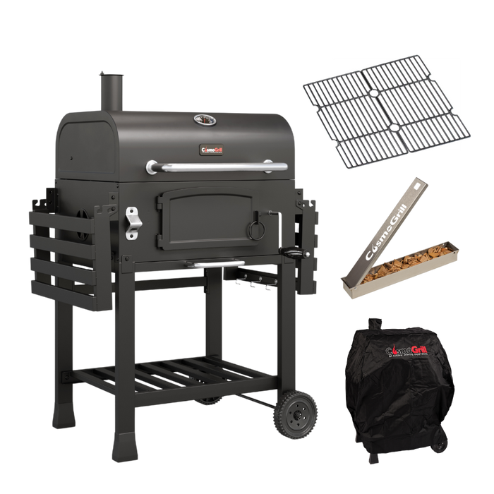 XL BBQ Starter Kit – Charcoal BBQ and Accessories Ultimate Combo