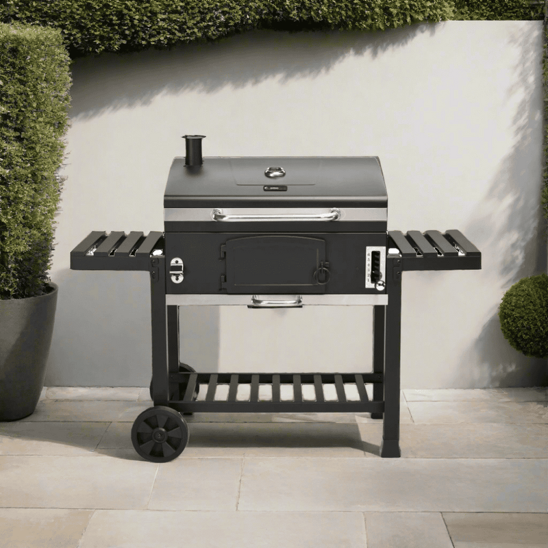 XXL Smoker Charcoal BBQ with Adjustable Grill - CosmoGrill