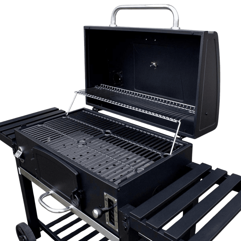 XXL Smoker Charcoal BBQ with Adjustable Grill - CosmoGrill
